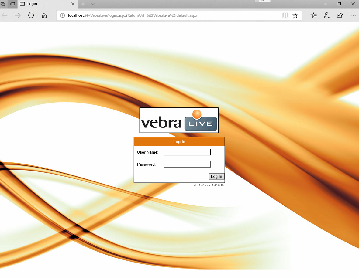 Logging into Live Web – Vebra/Encore Live
